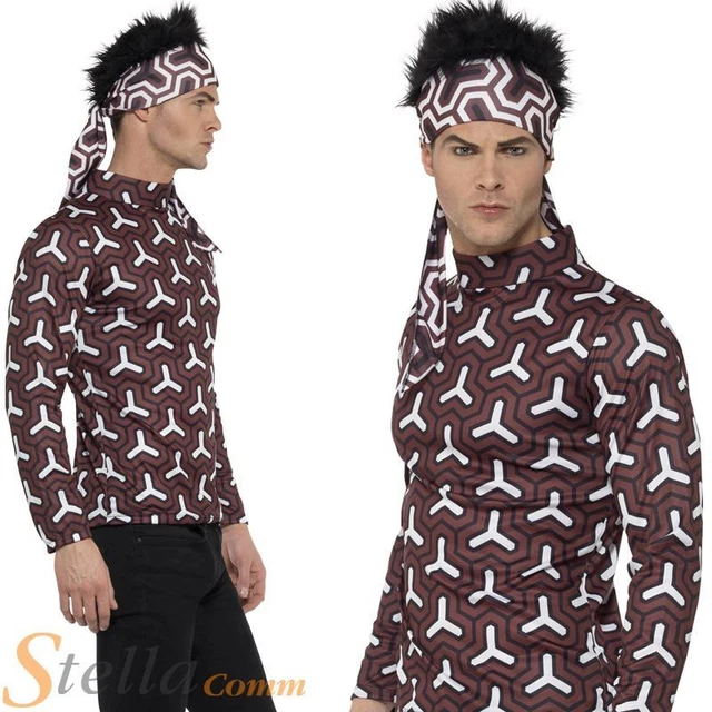 MENS OFFICIAL DEREK Zoolander Blue Steel Model Fancy Dress Costume ...