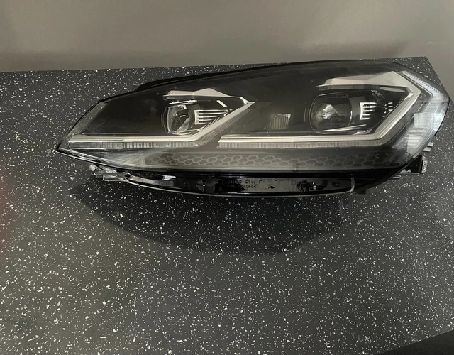 VW GOLF R Gtd Mk7.5 Facelift Full Led Passenger Side Headlight 2019 ...
