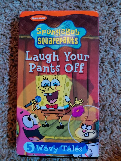 SPONGEBOB SQUAREPANTS LAUGH Your Pants Off VHS 2003 Nickelodeon ...