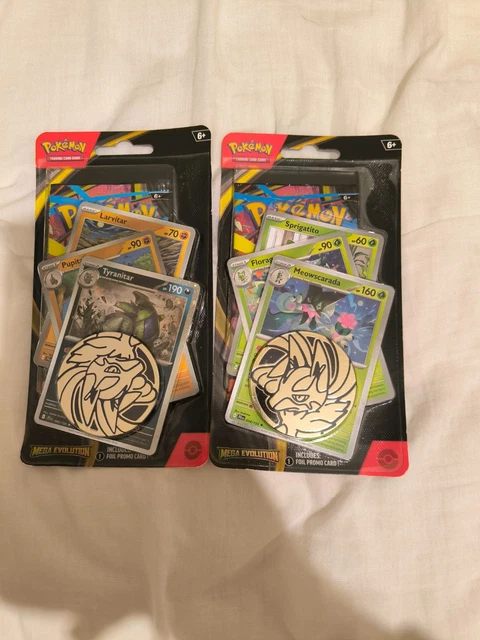 X2 POKÉMON TCG Mega Evolution Single Blister Pack With Holo Promo ...