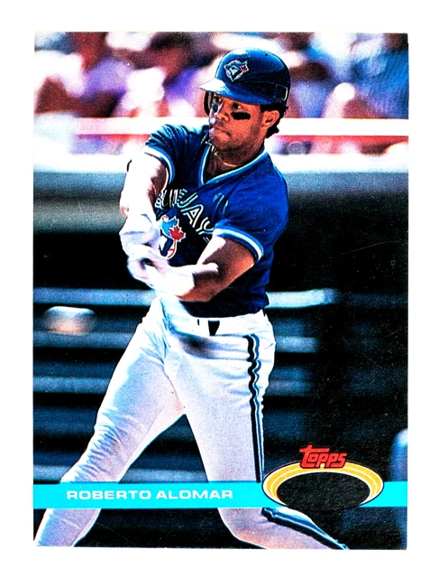 CARTE ERREUR ROBERTO Alomar #304 (1991 Stadium Club), Toronto Blue Jays ...