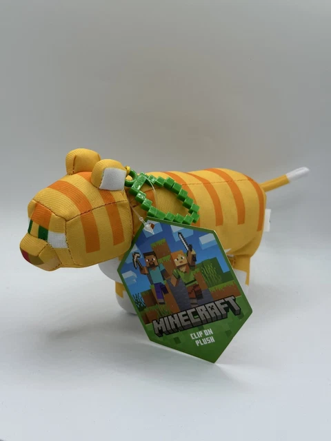 MINECRAFT 5 INCH Ocelot Bag Hanger Plush £11.95 - PicClick UK