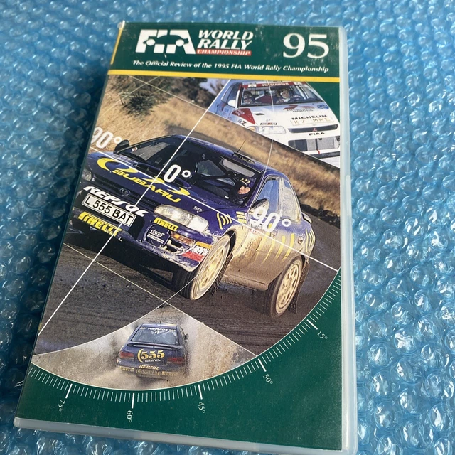 FIA 95 WORLD Rally Championship -Rare - VHS - Cleaned & Tested EUR 56 ...