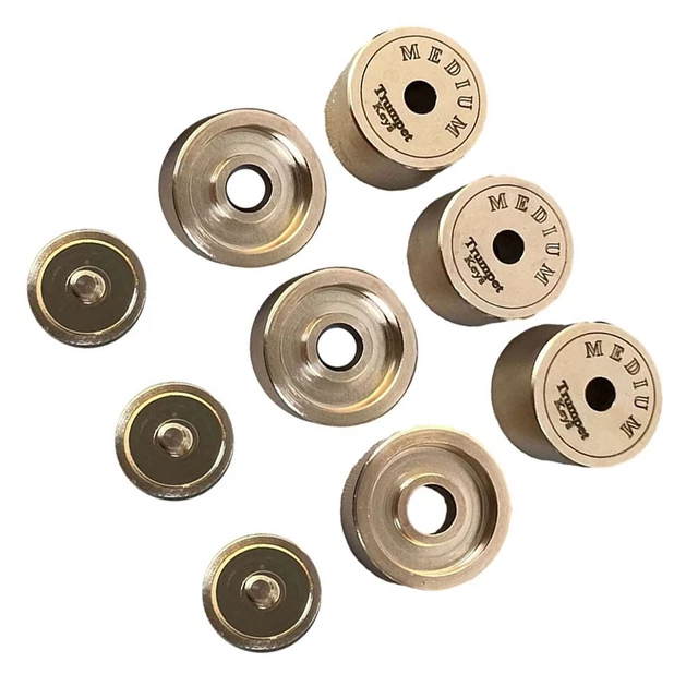 GOLD COLOR TRUMPET Repair Parts Valve Finger Buttons Repair Set for DIY ...
