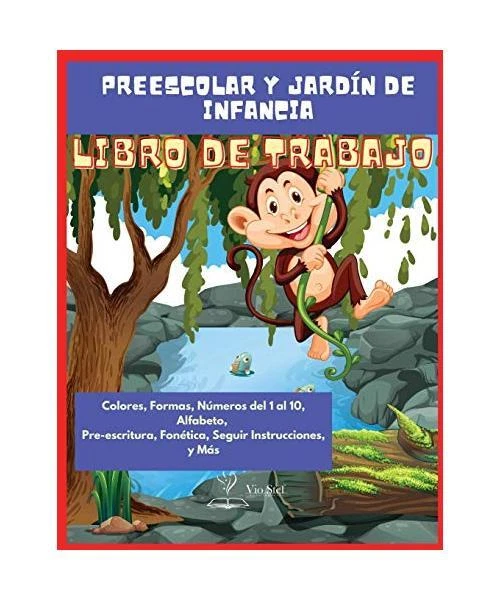 LIBRO DE TRABAJO para preescolar y jardín de infancia: Colores, Formas ...