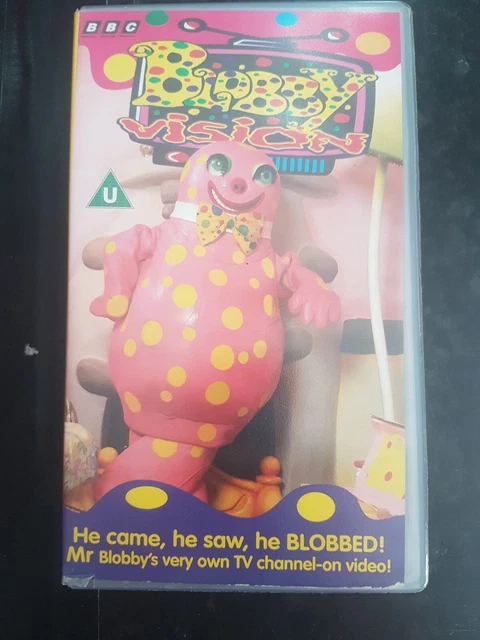 BBC BLOBBY VISION -VHS Video Cassette -1994 EUR 11,86 - PicClick IT