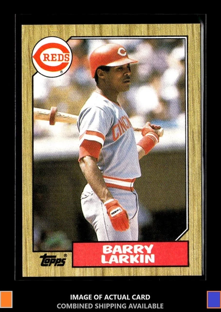 1987 TOPPS #648 Barry Larkin RC recrue Cincinnati Reds HOF EUR 1,10 ...