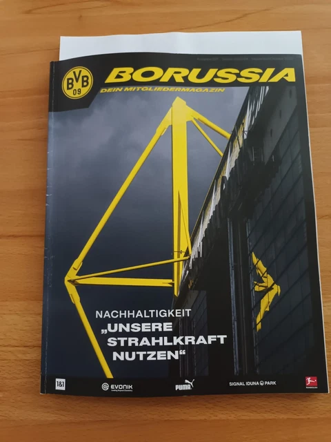 BVB STADIONHEFT MITGLIEDERMAGAZIN Borussia Dortmund September 2023 1x gelesen EUR 6,25 - PicClick DE
