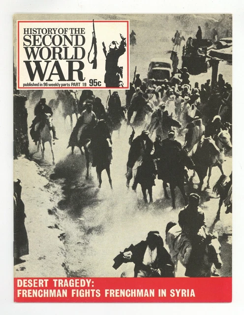 HISTORY OF THE Second World War 2nd Edition Magazine #19 VF+ 8.5 1972 £ ...