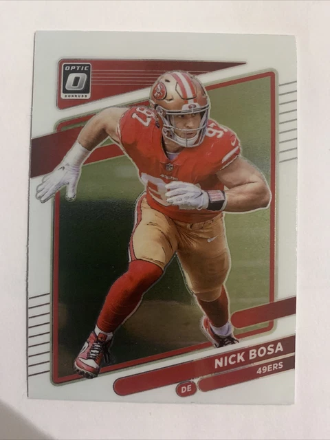 2021 DONRUSS OPTIC #193 Nick Bosa NFL FOOTBALL CARDS TEAMS San ...