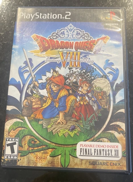 DRAGON QUEST VIII 8 Journey of the Cursed King (Sony PlayStation 2 ...