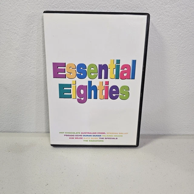 ESSENTIAL EIGHTIES DVD 2002 Kate Bush Talking Heads Mel and Kim & more ...