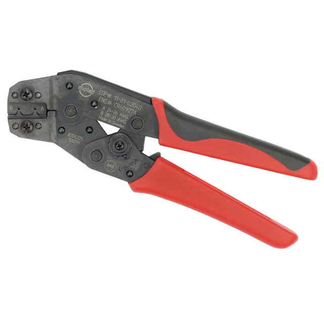 HAND CRIMP TOOL Electrical Cable Crimper 30-24 AWG | Molex 11-01-0204 ...
