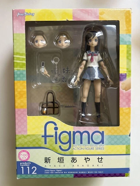 FIGURINE ARTICULÉE FIGMA Ayase Aragaki #112 OreImo Max Factory Japon ...