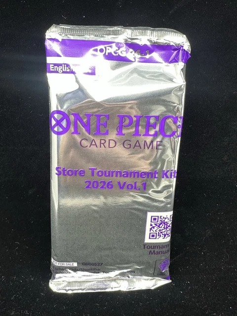 ONE PIECE CARD Game Store Tournament Kit 2026 Vol 1 English Sealed ...