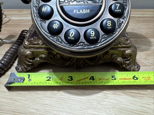 PARAMOUNT COLLECTION CLASSIC Series Push Button Dial Phone Antique Look ...