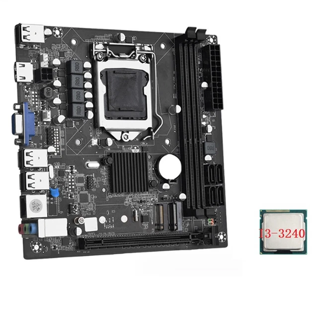 ITX H61 DESKTOP Motherboard +I3-3240 CPU LGA 1155 Support to 16GB DDR36370 £34.79 - PicClick UK