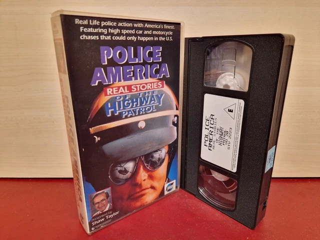 POLICE AMERICA REAL stories of the Highway Patrol VHS Video tape £3.95 ...