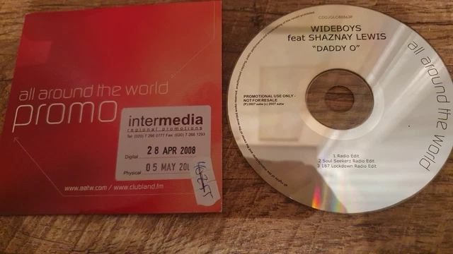 CD PROMOTIONNEL WIDEBOYS FT SHAZNAY LEWIS DADDY O 3 MIX single EUR 4,18 ...