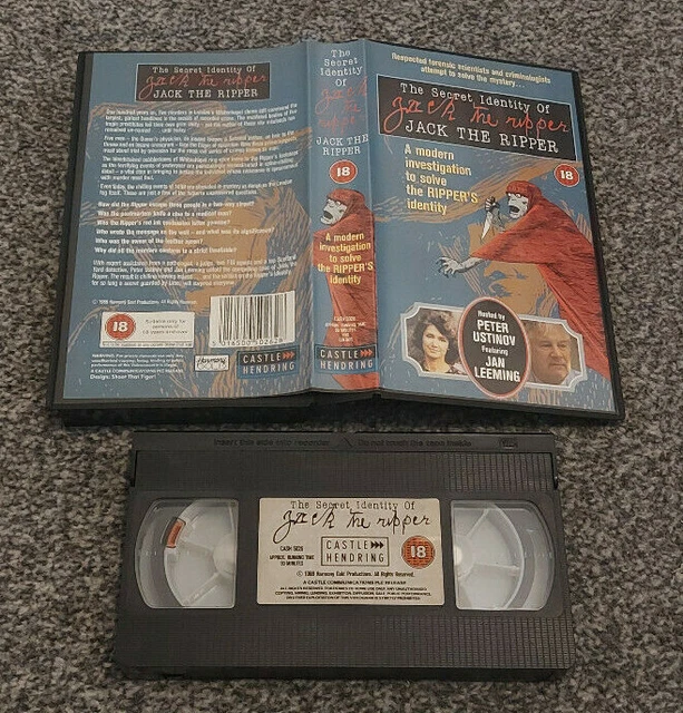 THE SECRET IDENTITY Of Jack The Ripper Peter Ustinov Jan Leeming Pal ...