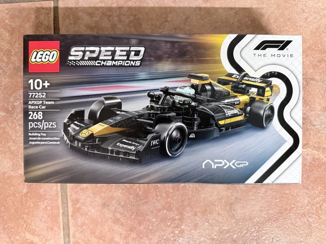 LEGO SPEED CHAMPIONS 77252 APXGP Team Race Car F1 The Movie Brad Pitt ...