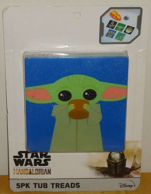 STAR WARS MANDALORIAN Baby Yoda The Child Grogu Anti-Slip Tub Treads 5 ...