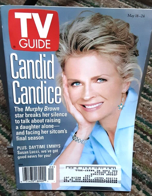 TV GUIDE MAY 1996 Candice Bergen Susan Lucci Detroit ED £5.98 - PicClick UK