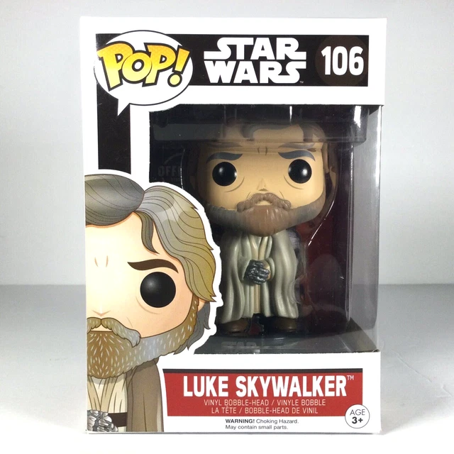 FUNKO POP LUKE Skywalker #106 Star Wars The Force Awakens Vaulted $10. ...