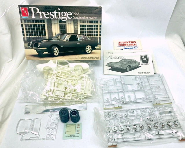 AMT ERTL PRESTIGE 1963 Studebaker Avanti Model #6872 New Bags Are ...