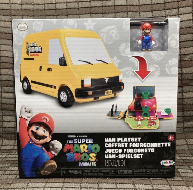 SUPER MARIO BROS Movie 2023 Van Playset 1"" Modellino Mario Jakks ...