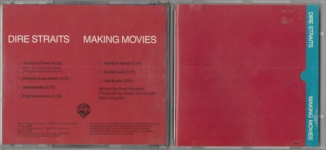 DIRE STRAITS - Making Movies (CD 1985, Warner Bros 3480-2 EARLY JAPAN ...