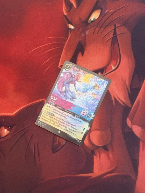 DDCARDS 🇨🇦 REIGN Of Jafar Palace Heist Lorcana Cold Foil Holo Elsa Ice ...