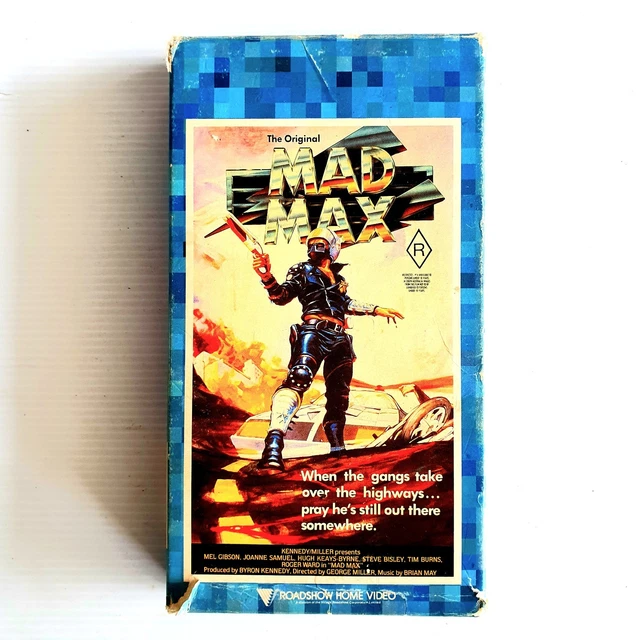 THE ORIGINAL MAD Max VHS Tape, Cardboard Sleeve, Vintage/Rare, Mel ...