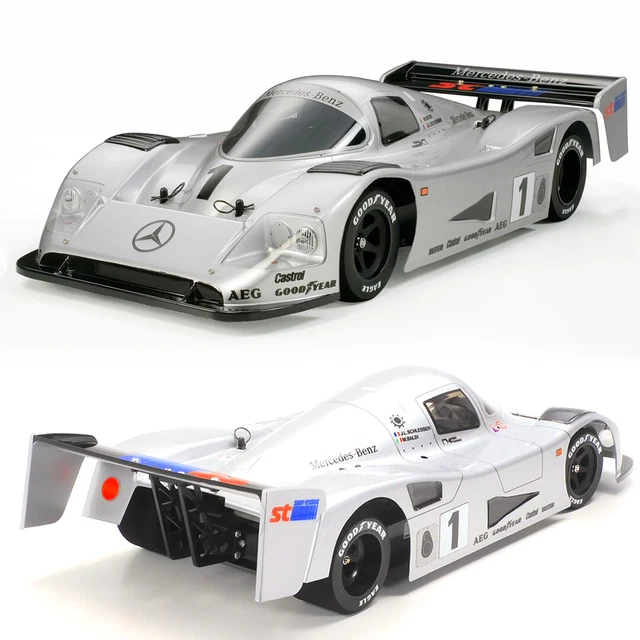 TAMIYA 47484 1/10 F-1/GT/RC 1990 Mercedes-Benz C11 Indy Car Kit $150.50 ...