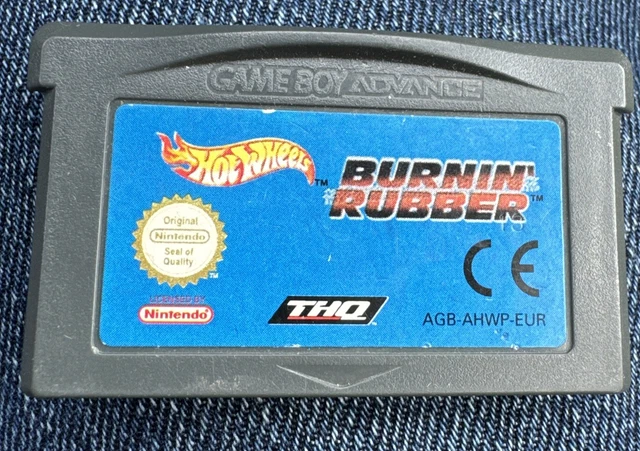 NINTENDO GAMEBOY ADVANCE Hot Wheels Burnin' Rubber. Cart Only £10.00 ...