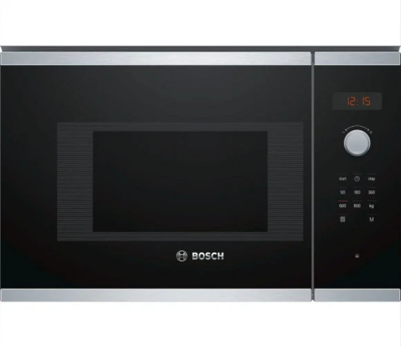BOSCH BFL523MS0B SERIE 4 800W 20L Built-in Microwave Oven - Stainless ...