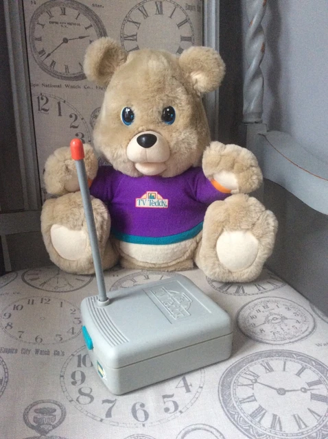 1993 VINTAGE TOMY TV Teddy Interactive Bear £10.00 - PicClick UK