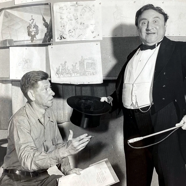 1941 DUMBO ELEPHANT Animated Walt Disney Cartoon Press Kit Photo Herman ...