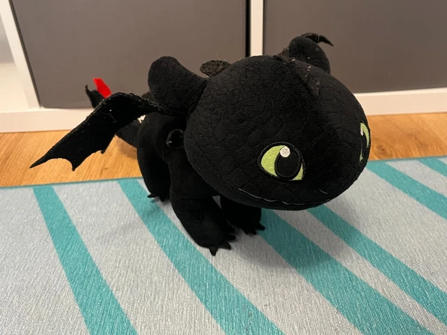 HOW TO TRAIN Your Dragon Dark Fury Toothless Plush £8.00 - PicClick UK