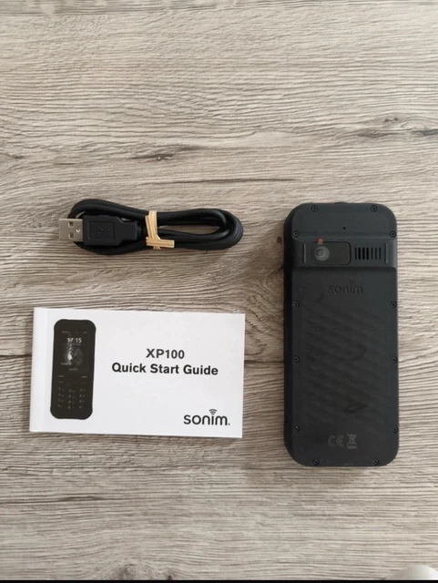 SONIM XP100 4G Black 128MB + 64MB Dual-SIM Factory Unlocked EUR 100,00 ...