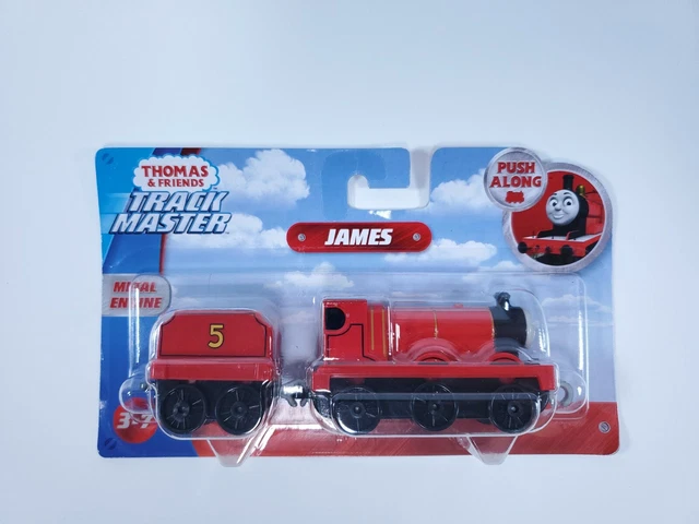 THOMAS & FRIENDS Track Master Push Along James Metal Engine Fisher ...