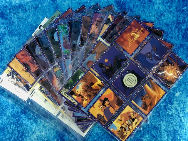 ALADDIN DISNEY ANIMATION trading card complete set by Panini 1993 ...