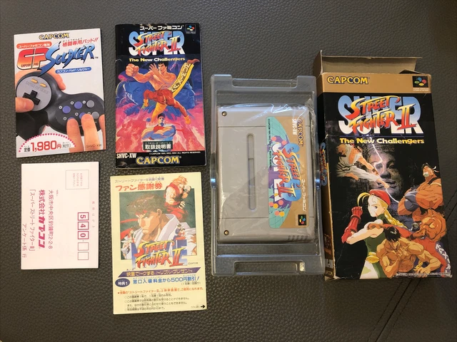 STREET FIGHTER II 2 THE NEW CHALLENGERS Super Famicom Nintendo SNES SFC ...