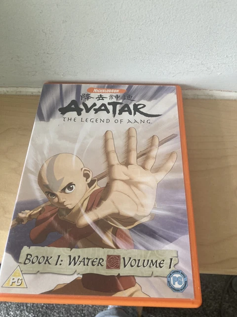 AVATAR.THE LEGEND OF Aang.Book 1.Water volume 1.dvd. £1.30 - PicClick UK