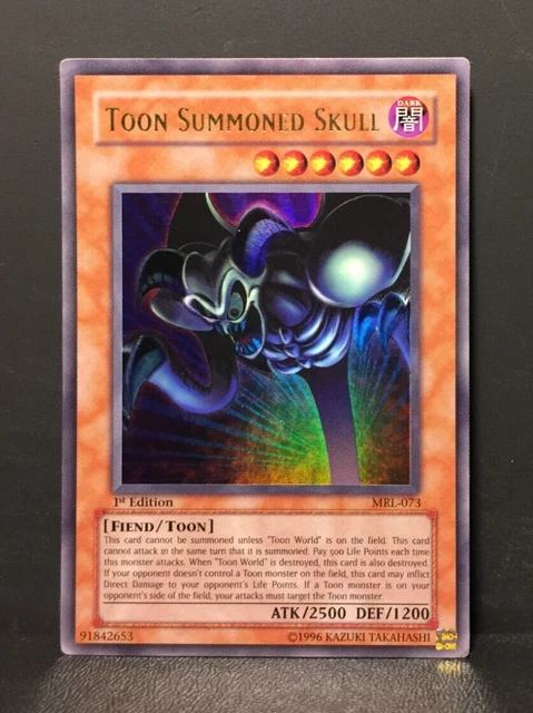 TOON SUMMONED SKULL 1. Auflage | Ultra Rare | MRL | played | english | Yu-Gi-Oh EUR 31,50 ...