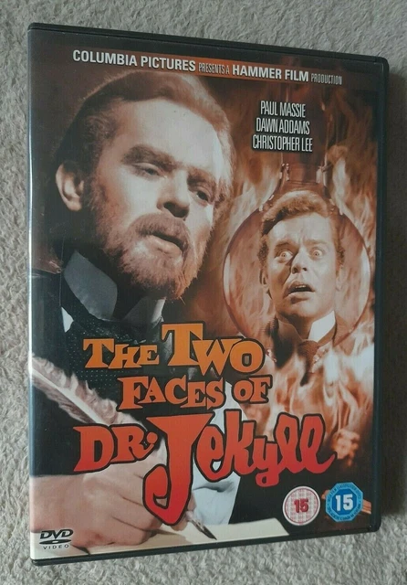 THE TWO FACES Of Dr Jekyll Rare Original Dvd Hammer Horror Film ...