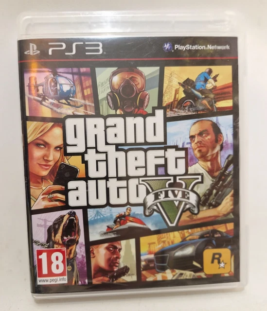 GRAND THEFT AUTO V GTA5 PS3 Sony PlayStation 2013 OTTIME CONDIZIONI EUR 5,83 - PicClick IT