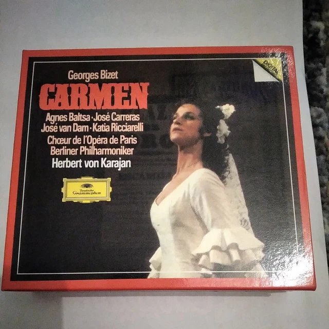 GEORGES BIZET - Bizet: Carmen (1983)BALSTA,CARRERAS,RCCIARELLI,VAN DAM ...