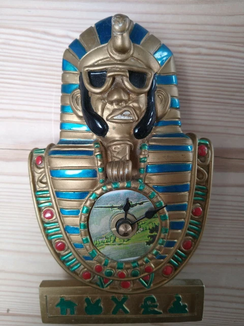 VERY RARE. ELVIS Presley Dambusters Clock Plate of Tutankhamun (Viz) £ ...