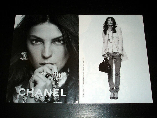 CHANEL 4-PAGE MAGAZINE PRINT AD Fall 2006 DARIA WERBOWY karl lagerfeld ...
